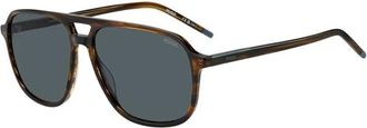 HUGO BOSS unisex, Accessoires, Brun, Taille: 58 MM Lunettes de soleil Ex4/Ir