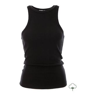 Anine Bing Klassisches Tanktop - - Tops - Damen - Schwarzk - L