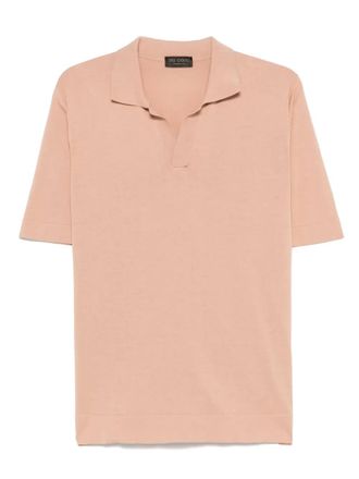 Dell'Oglio polo en coton - Tons neutres