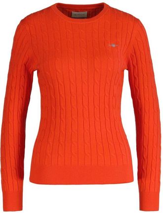 GANT Sweater Damen Strickpullover Baumwolle