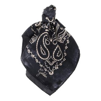 Golden Goose Paisley Print Seidenschal - - Accessories - Damen - Grau - ONE SIZE