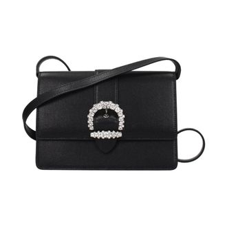 Jimmy Choo London Verzierte Leder Umh&auml;ngetasche - - Bags - Damen - Schwarzk - ONE SIZE