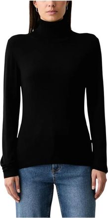 Joop Pull &agrave; col roul&eacute; - Femme - Pulls - Noir - Taille: 38 FR