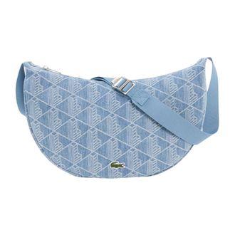 Lacoste Sac Lune Moyen Neocroc - - Bags - Damen - Blau - ONE SIZE