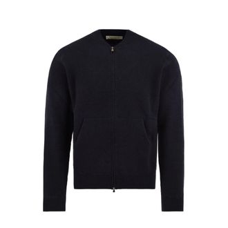 FILIPPO DE LAURENTIIS Bomberjacke mit Rei&szlig;verschluss - - Sweatshirts & Hoodies - Herren - Blau - XL