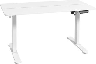 Vinsetto Vinsetto - H&ouml;henverstellbarer Schreibtisch 140 x 70 cm Elektrisch Computertisch mit 4 Memory-Voreinstellungen, Ergonomisch Steh-Sitz Tisch mit Haken