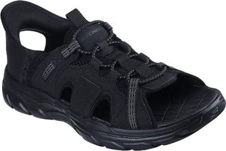 Skechers Homme REVOLTED SS Merrick Sandale de Sport, Black, 42.5 EU