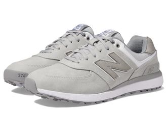 New Balance Golfschuhe 574 Greens VS 2024 für Herren, Hellgrau, 46.5 EU X-Ancho