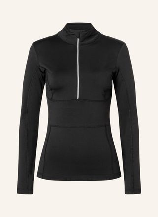 Jet Set Jet Set Langarm Zip Hemd Ginger schwarz