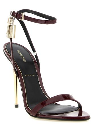 Tom Ford Sandal Heel - Burgundy