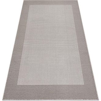 RugsX Rugsx - Teppich sisal sisalo Rahmen 2900 sahne / beige beige 120x170 cm
