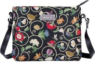SIGNARE Tapisserie Siganre Sac à bandoulière Femme, Sac dépaule Femme, Cross Body Bag avec Garden Designs (Jacobean Dream)