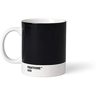 Copenhagen Design PANTONE Mug, coffee / tea cup, fine china (ceramic), 375 ml, Black