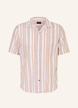 Olymp Resorthemd Casual Regular Fit braun