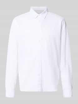 Pepe Jeans London Regular Fit Freizeithemd aus Leinen-Baumwoll-Mix Modell PAYTON