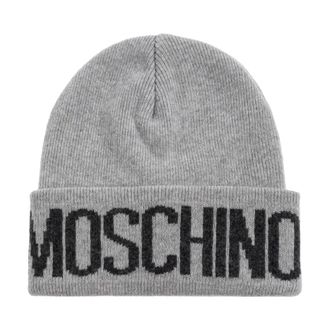 Moschino unisex, Accessoires, Gris, Taille: ONE Size Casquette avec logo