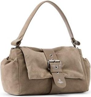 Vivienne Westwood Sac &agrave; main Hazel Treasure en cuir su&eacute;d&eacute;