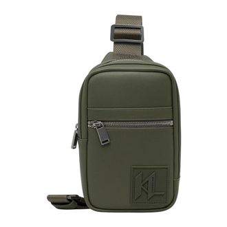 Karl Lagerfeld Crossbody Pouch - - Bags - Herren - Gr&uuml;n - ONE SIZE