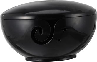 SOLUSTRE Plastik Garnschale mit Deckel Abs Aufbewahrungssch&uuml;ssel f&uuml;r Stricken und H&auml;keln Leichte Bruchfeste Garnbox zum Verhedderungsfreien Lagern Praktischer 