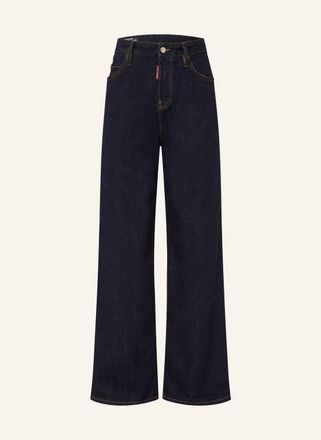 Dsquared2 Wide Leg Jeans blau