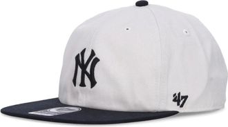 47 Brand unisex, Accessoires, Beige, Taille: ONE Size Casquette Visi&egrave;re Plate