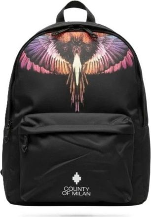 Marcelo Burlon Homme, Sacs, Noir, Taille: ONE Size Comas260308 Backpack