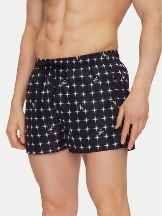 Calvin Klein Swimwear Badeshorts KM0KM01172 Schwarz Regular Fit