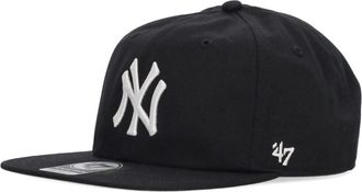 47 Brand unisex, Accessoires, Noir, Taille: ONE Size Lincott Captain Neyyan Flat Visor Hat