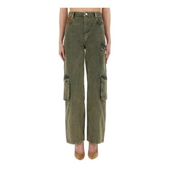 Moschino Damen, Jeans, Gr&uuml;n, W29Gr&ouml;&szlig;e