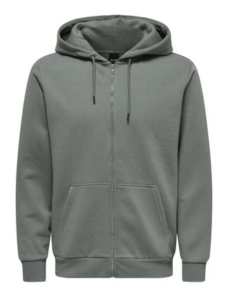 Only & Sons ONSCERES Zip THR. Hoodie Sweat NOOS