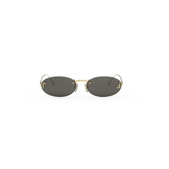 Fendi First Crystal Sonnenbrille - - Accessories - Damen - Schwarzk - 54 MM