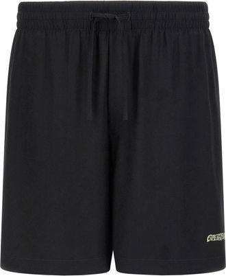 Casablanca Homme, Shorts, Noir, Taille: L Volcano Silk Bermuda Shorts