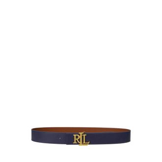 Ralph Lauren Wendeg&uuml;rtel mit Pr&auml;gung - - Accessories - Damen - Blau - M