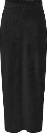 Only Damen Onlcosy Straight Skirt JRS Rock, Black, Medium