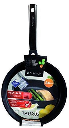 Ambition Pfanne Bratpfanne Aluminiumguss Antihaftbeschichtung Griff Edelstahl Taurus (24)