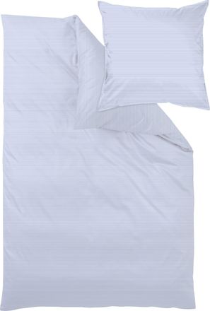 Curt Bauer Bettw&auml;sche Bente Mako-Brokat-Satin hellblau Gr&ouml;&szlig;e 135x200 cm (80x80 cm)