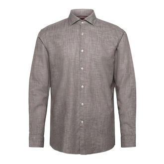 HUGO BOSS Homme, Chemises, Gris, Taille: S Kason Shirt