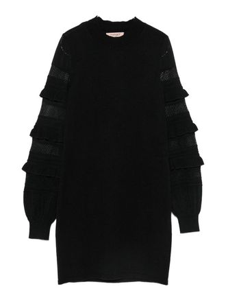 Twinset Pull Col Rond - Noir