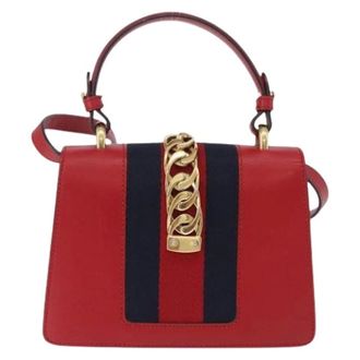 Gucci Sac &agrave; main vintage Pre-owned - Femme - Pre-owned - Rouge - Taille: ONE Size