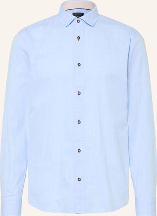 Olymp Trachtenhemd Casual Regular Fit blau