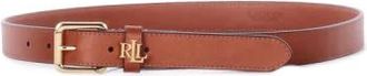 Ralph Lauren Femme, Accessoires, Brun, Taille: S Keeper 25 Belt Skinny