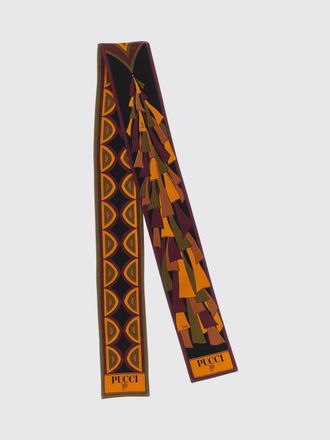 Pucci Bandeau en pure soie &agrave; imprim&eacute; abstrait multicolore