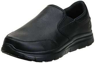 Skechers Chaussures de Cuisine Flex Advantage SR Bronwood pour Homme, Noir, 48.5 EU