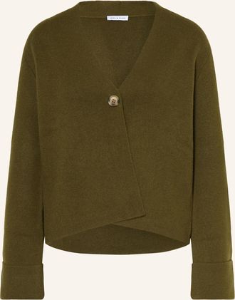 Mrs & Hugs Mrs & Hugs Strickjacke Mit Cashmere gruen
