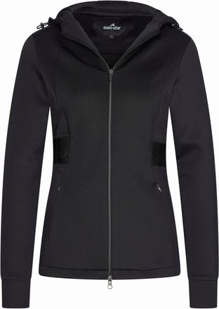euro-star Damen Tech-Jacke ESElisa Black FS/23, Gr&ouml;&szlig;e:S