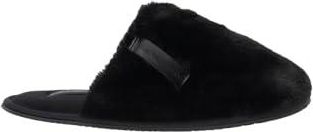 Calvin Klein Jeans Chaussure dhôtel pour femme Fur After Glow YW0YW01593 - Noir (Triple Black), 37 EU, Noir Triple Noir, 37 EU