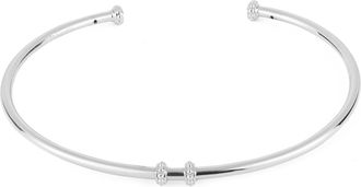 Rosato Storie Harmonic Armreif aus Sterlingsilber in der Farbe Silber für Charms mit Karabinerverschluss, Größe:, RZB024