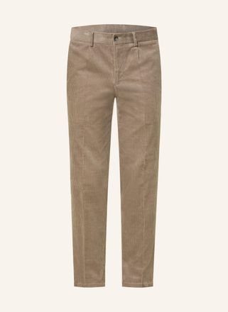 Paul Paul Anzughose Slim Fit Aus Cord gruen