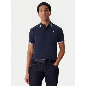 G-Star Poloshirt Dunda D17127-5864 Dunkelblau Regular Fit