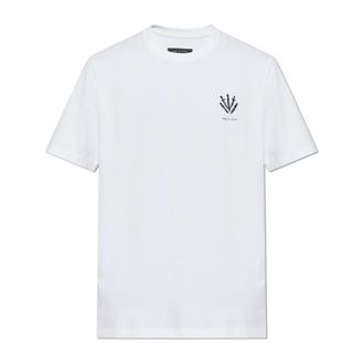 Rag & Bone Baumwoll-T-Shirt mit Logo - - Tops - Herren - Wei&szlig; - XS